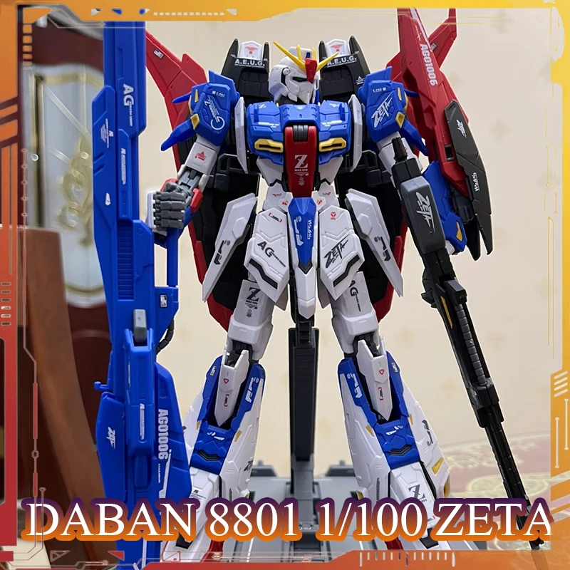 DABAN 8801 KO MG ゼータ2.0 アクションフィギュア MSZ-006 1/100スケール 組立モデルキット ルーム ...