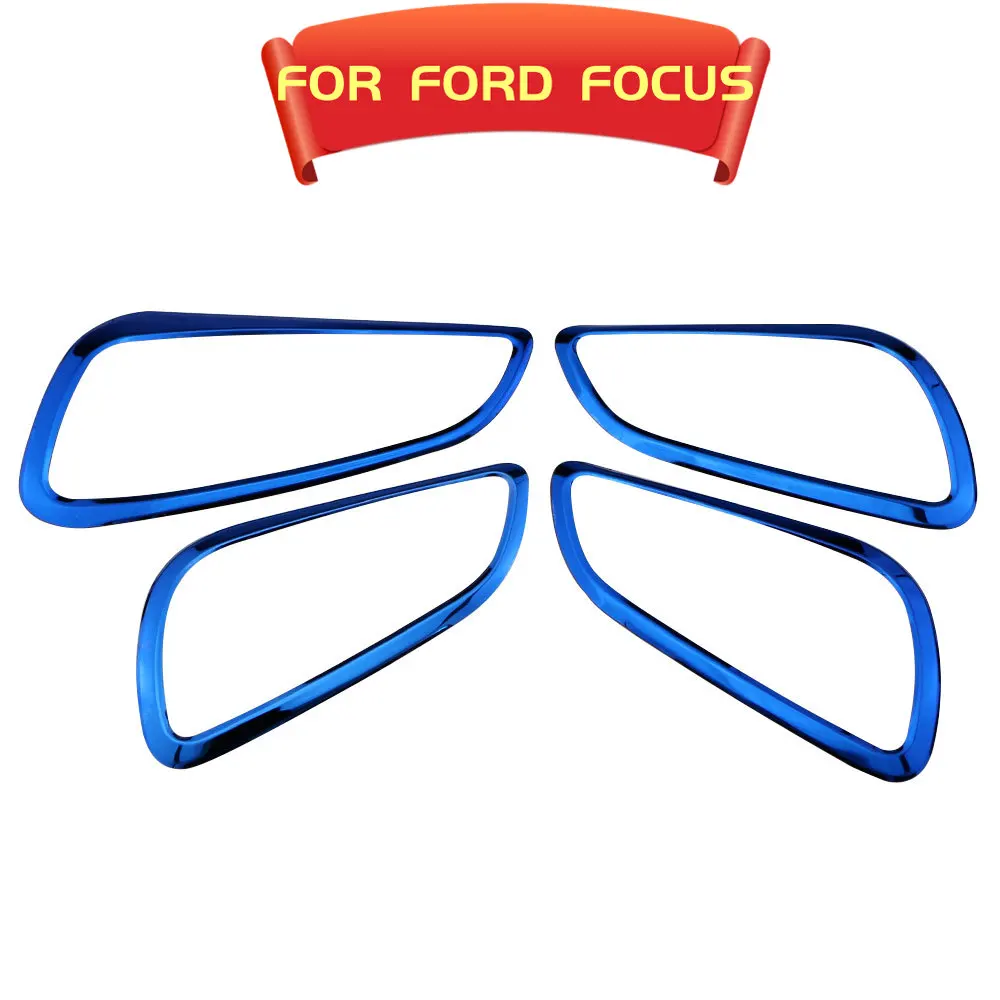 Car Door Interior Handle Decoration Frame Trim for Ford Focus 3 MK3 ...