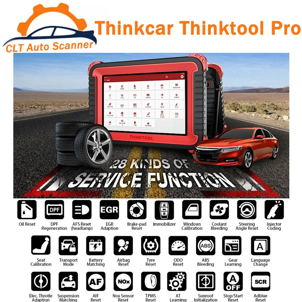 Thinkcar Thinktool Pro OBD2 Bluetooth Todos os Sistemas Ferramenta De ...