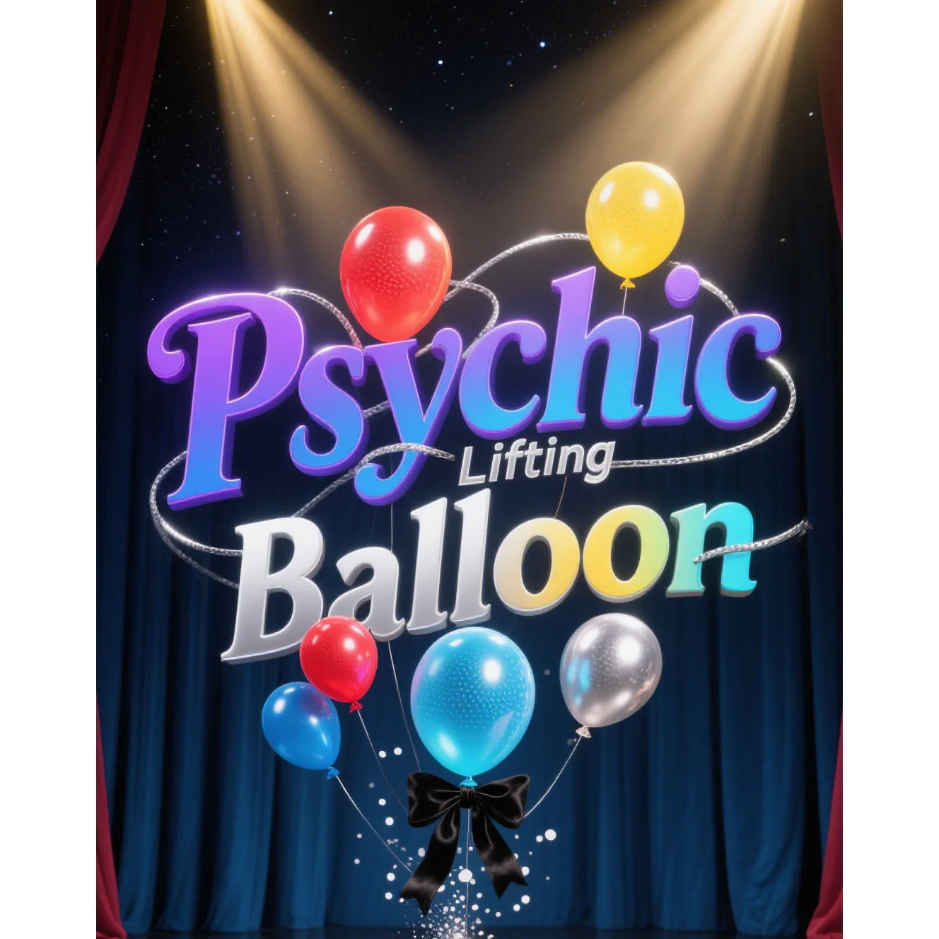 Psychic Lifting Balloon Magic Tricks(Remote Control Version) Close Up ...