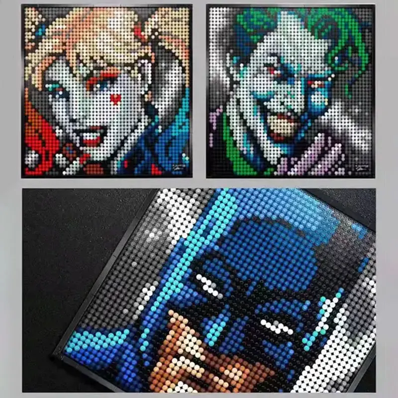 Minecraft Pixel Art Batman Symbol