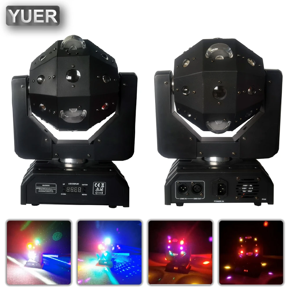 LED-Moving-head-ball-laser-beam-strobe-Pattern-4-in1-football-roller ...