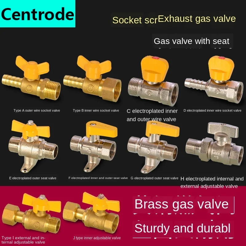 Valve-1-2IN-copper-natural-gas-ball-valve-domestic-gas-gas-valve-pagoda ...