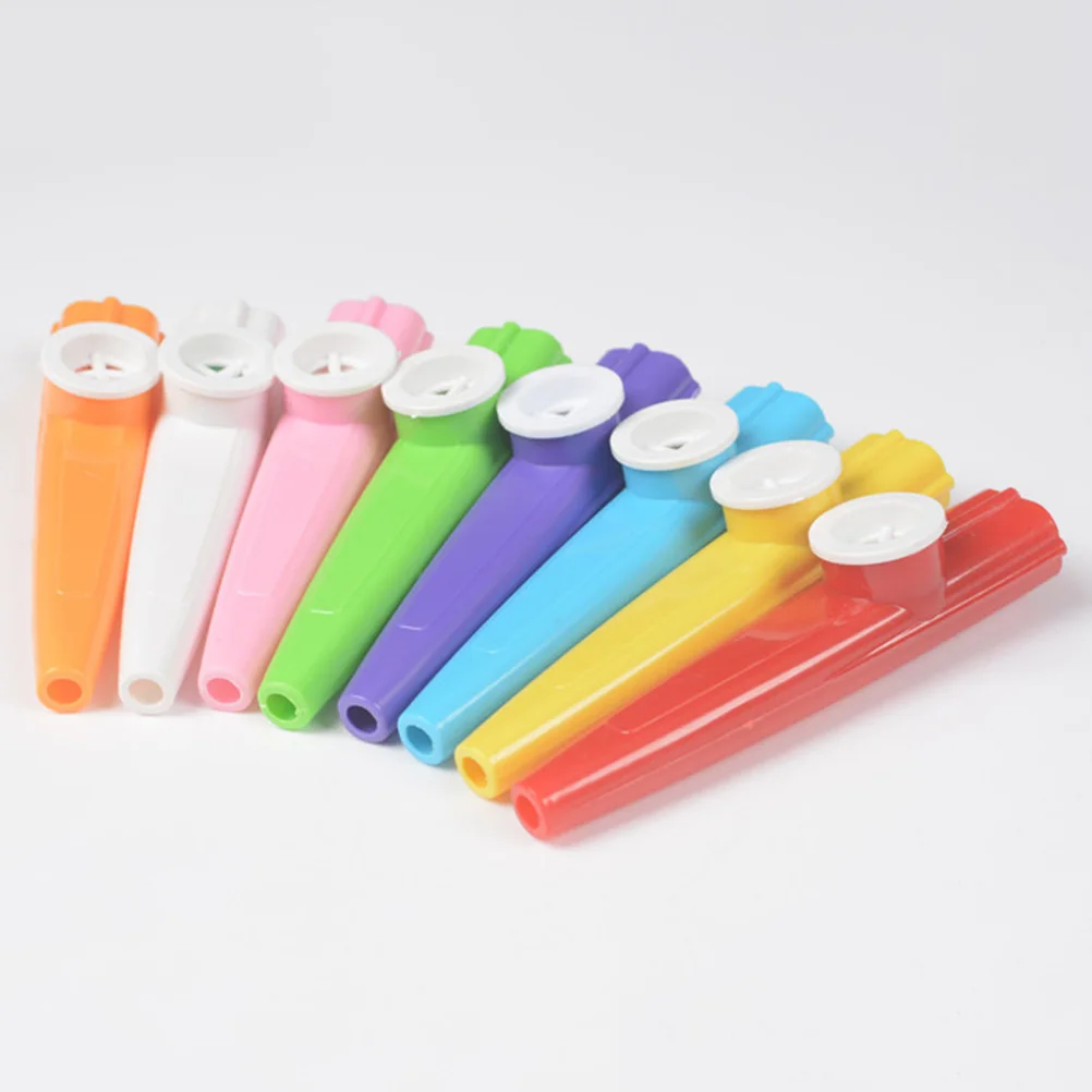 Random Color Kazoo Musical Instrument Plastic Kazoo Harmonica Mouth ...