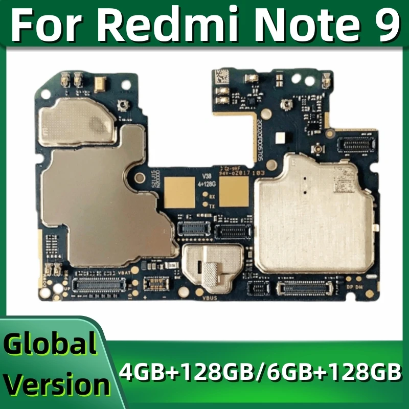 Mainboard-MB-para-Xiaomi-Redmi-Note-9-128GB-ROM-Global-Original ...