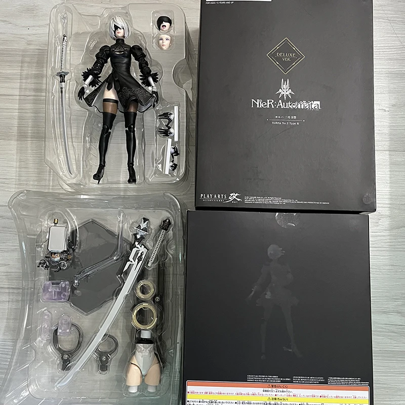 Экшн-фигурка Play Arts Kai NieR:Automata 2 Type B 2B DX Deluxe Edition ...