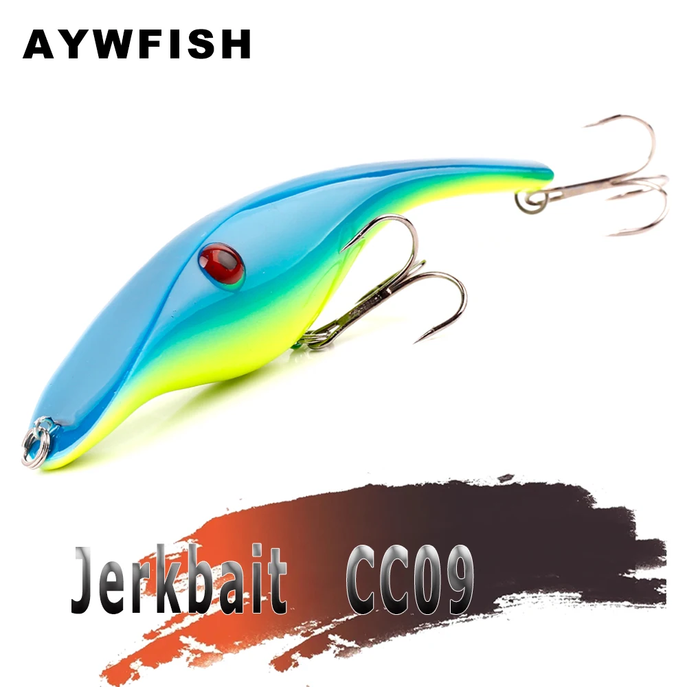 AYWFISH-14CM-43G-Jerk-Bait-Sinking-Hard-Body-Minnow-Saltwater-Lipless-Crank-Wobbler-Fishing-Lure ...