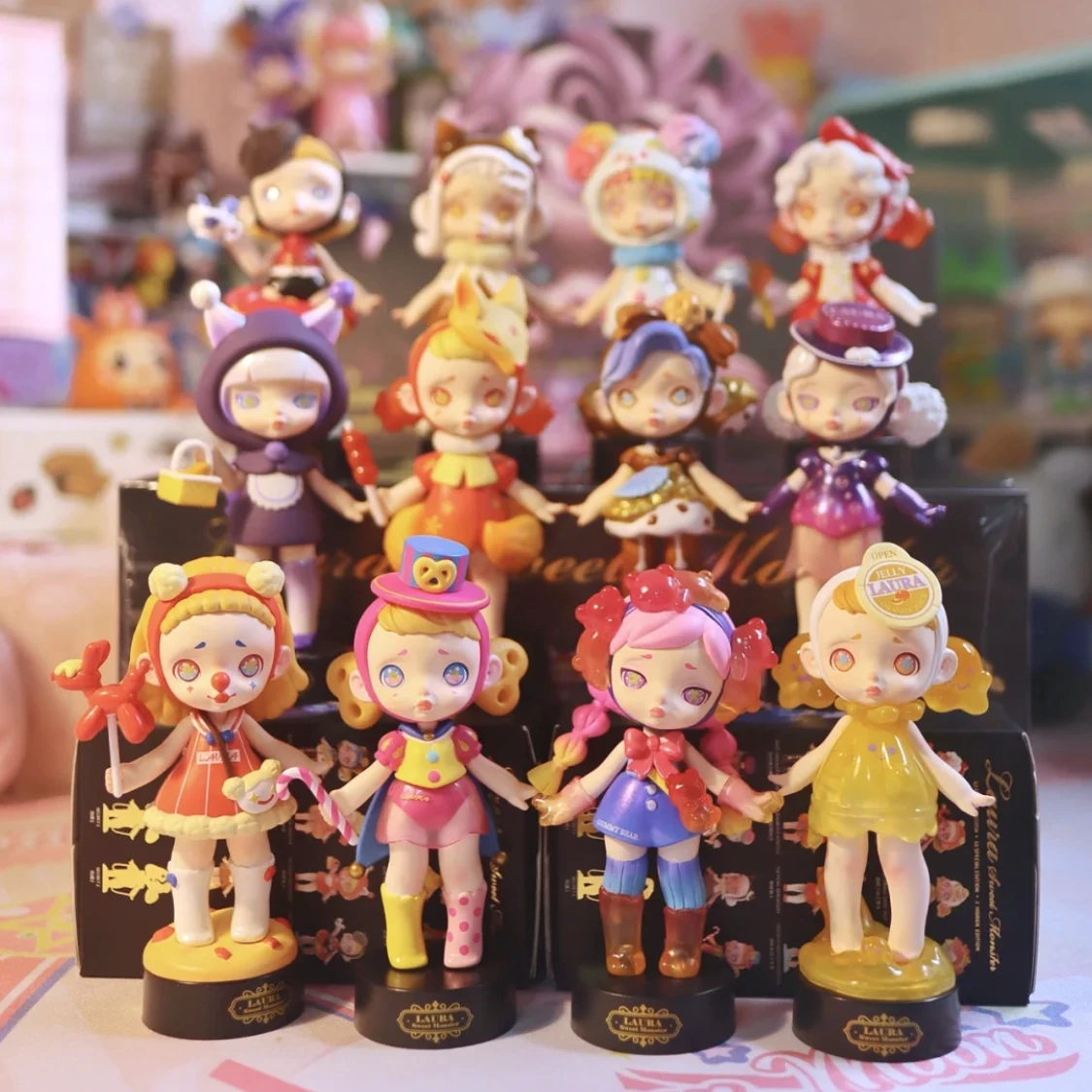 Original Laura Sweet Monster Series Blind Box Toys Model Confirm Style ...