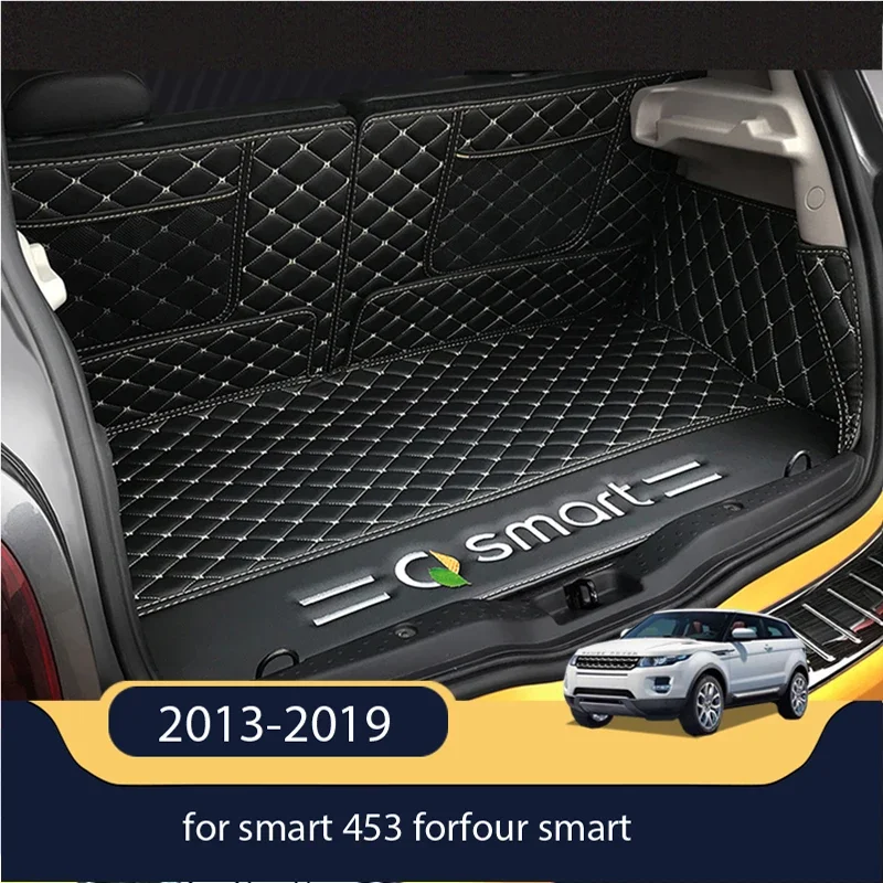 For Smart 453 Forfour Smart 2013-2019, wear-resistant leather material ...