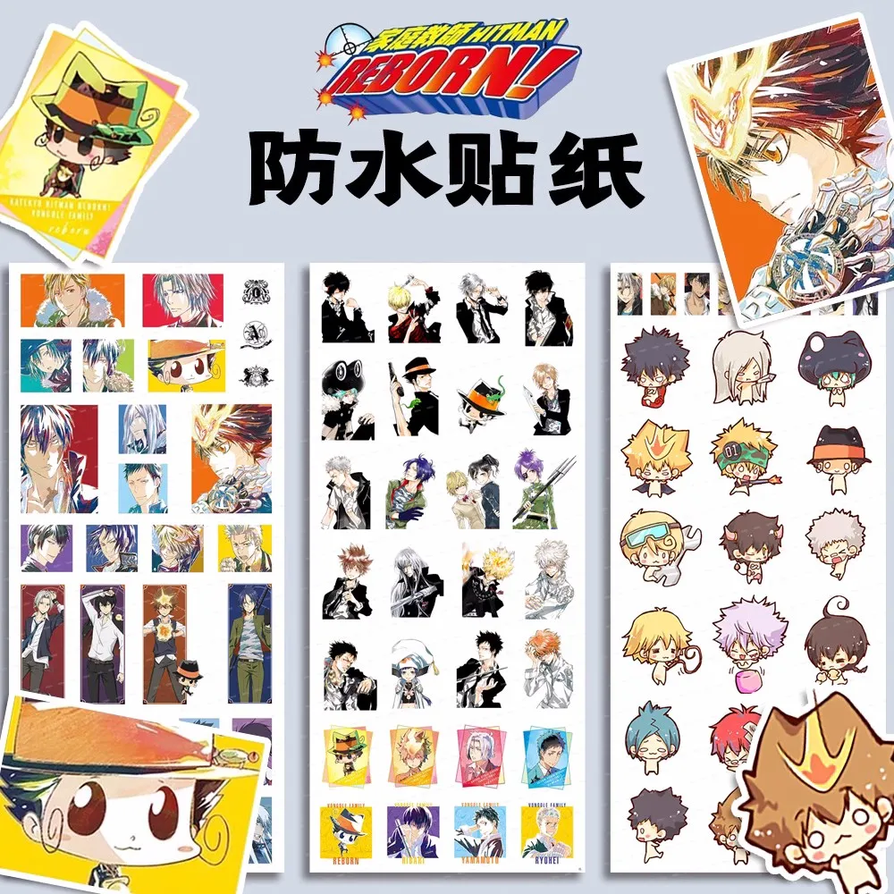 3pcs-1pack-HITMAN-REBORN-Sawada-Tsunayoshi-Stickers-Crafts-Scrapbooking ...