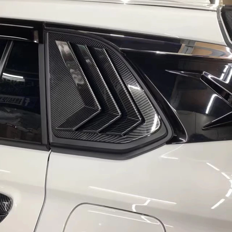 Car-Rear-Window-Louver-Shutter-Trim-Cover-Car-Accessories-Plastic-For ...