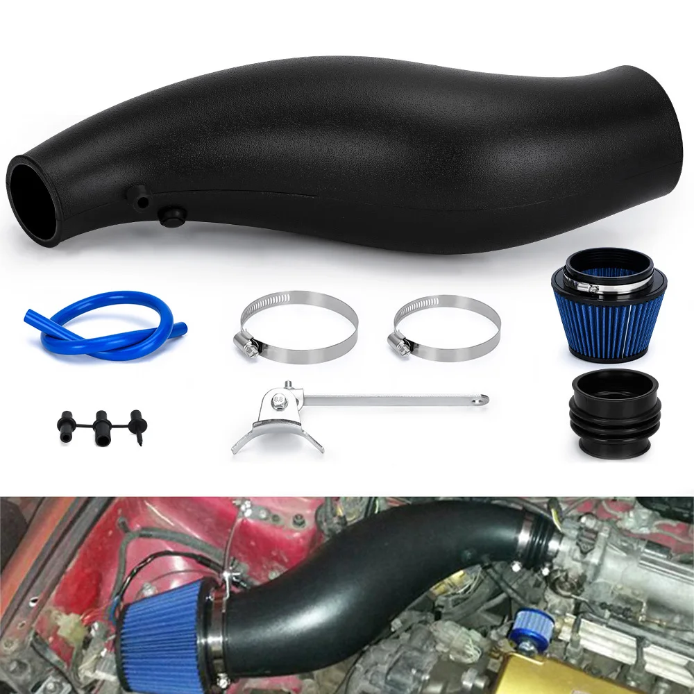 Plastic Air Intake Pipe With Air Filter Intake Pipe For Honda Civic 92 ...