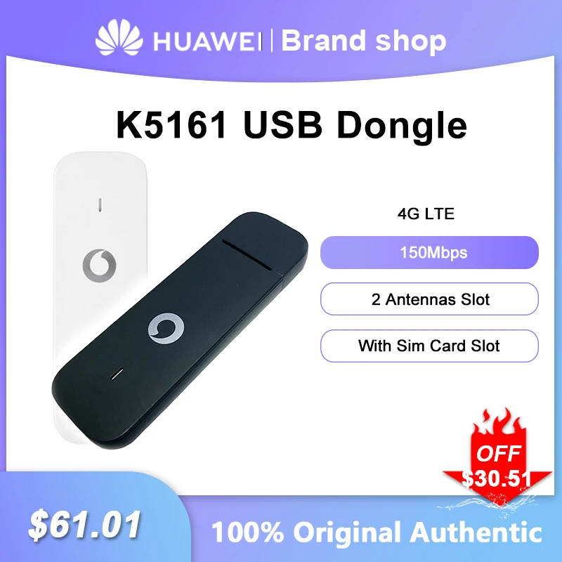 Unlocked-Huawei-K5161-Mobile-WiFi-USB-Dongle-150Mbps-4G-LTE-Router ...