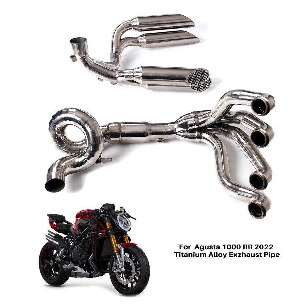 Motorcycle-Muffler-Exhaust-Full-System-New-2022-MV-For-Agusta-Brutale ...