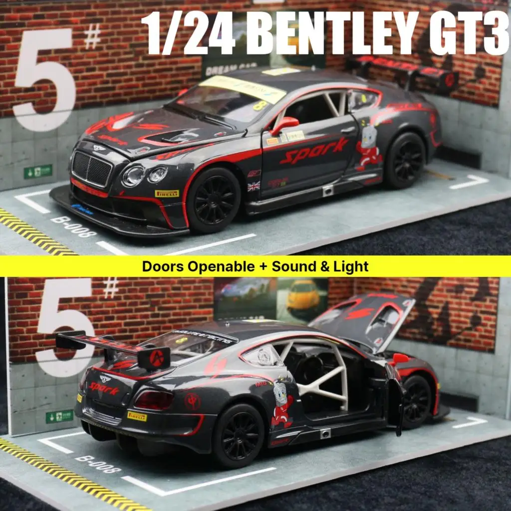 1-24-Bentley-Continental-GT3-Racing-1-24-Diecast-Alloy-Toy-Car ...