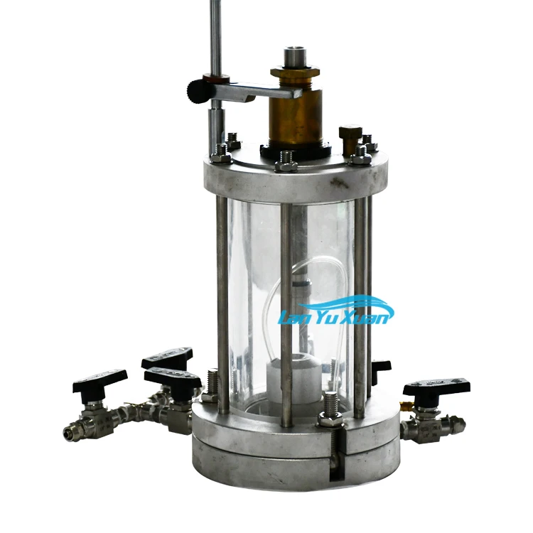 39-1mm-Triaxial-Cell-Compression-Test-Apparatus-For-Soils-Pressure ...