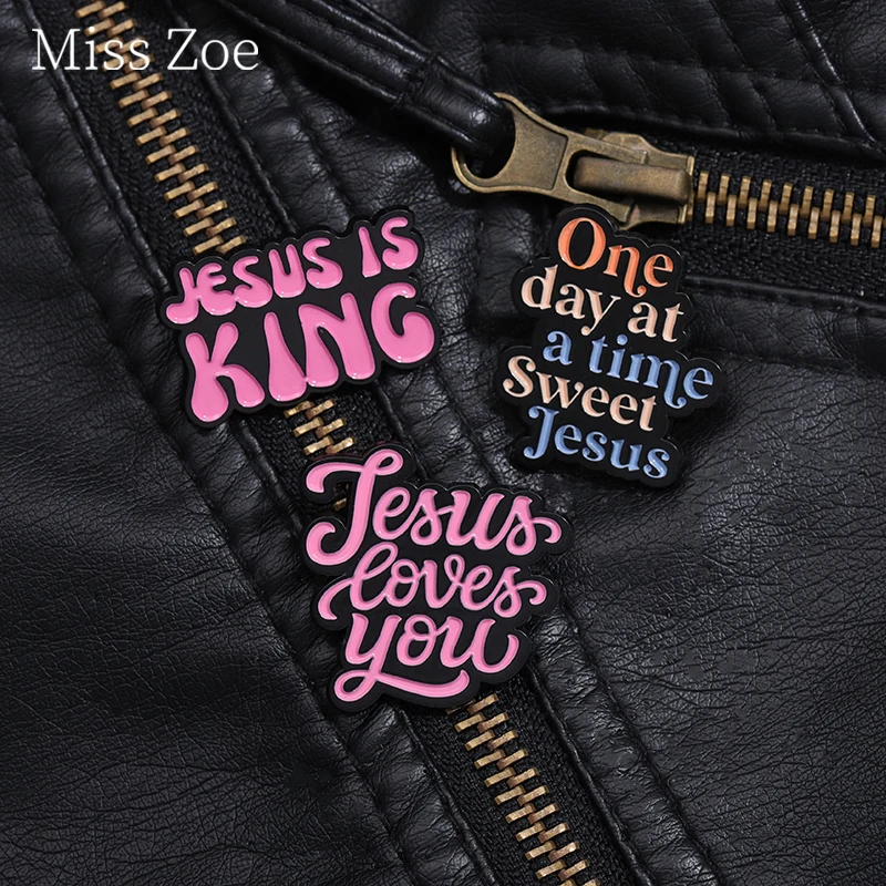 Followers-Of-Christianity-Enamel-Pin-Jesus-Loves-You-Saves-Jesus-Brooch ...