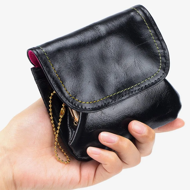 Leather Wallet Coin Purse Women's Leather Purse Coin Bag ...