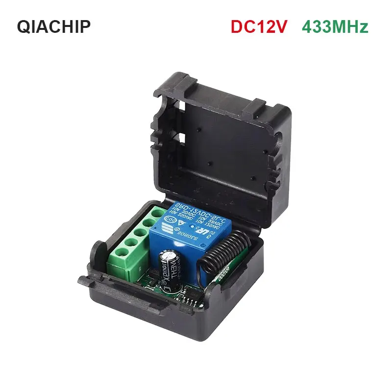 433Mhz-Universal-Wireless-Remote-Control-Switch-DC-12V-1CH-Relay ...