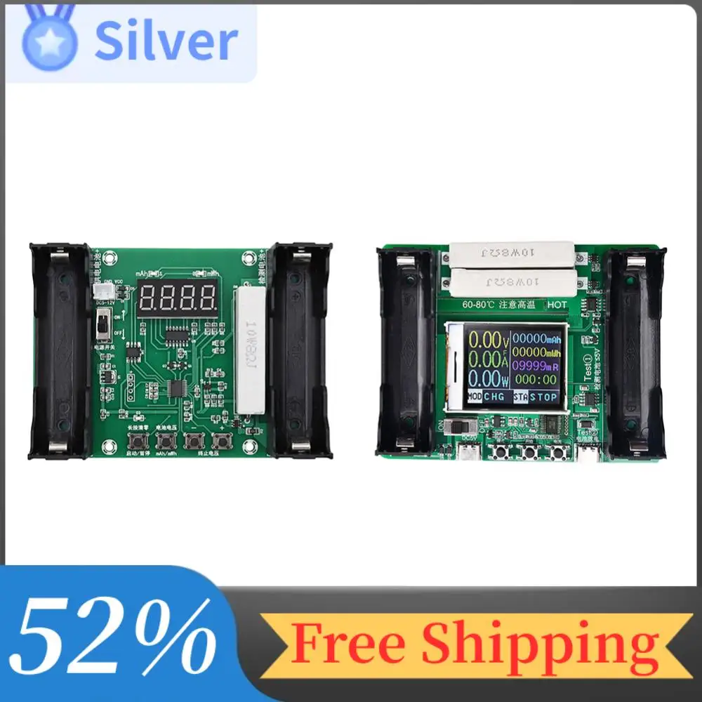 18650-Lithium-Battery-Capacity-Tester-Module-Type-C-18650-Battery-Test ...