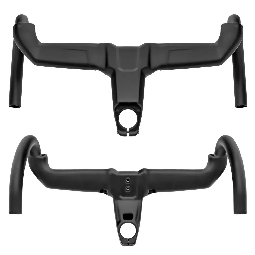 KOCEVLO Carbon Road Handlebar With Stem 28.6/31.8mm Integrated ...