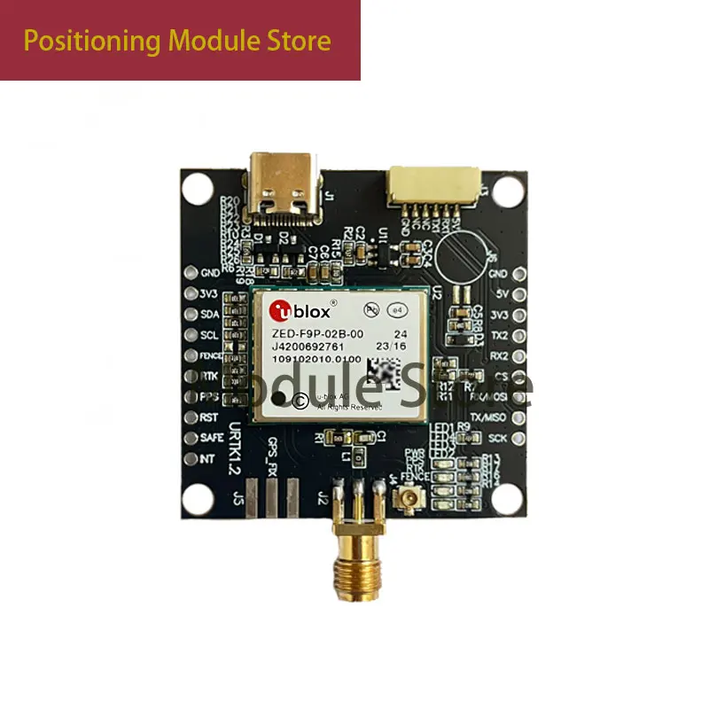 ublox-gps-module-ZED-F9P-ZED-F9P-02B-00-RTK-InCase-PIN-GNSS-GPS ...