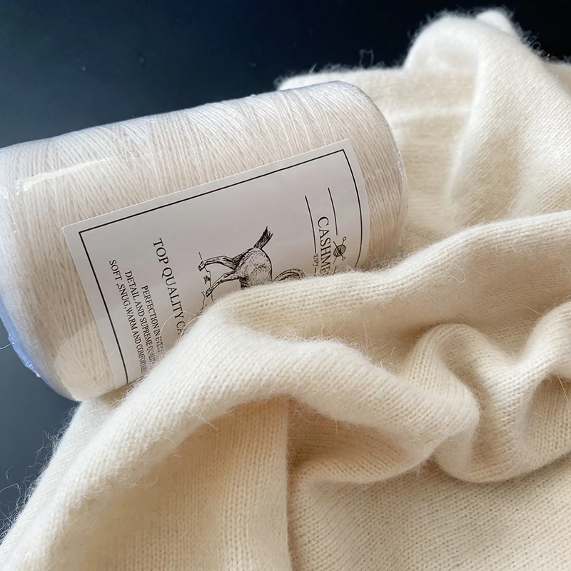 100g-Cashmere-Yarn-Knitting-Line-Genuine-Hand-knit-pure-Cashmere-Woven ...