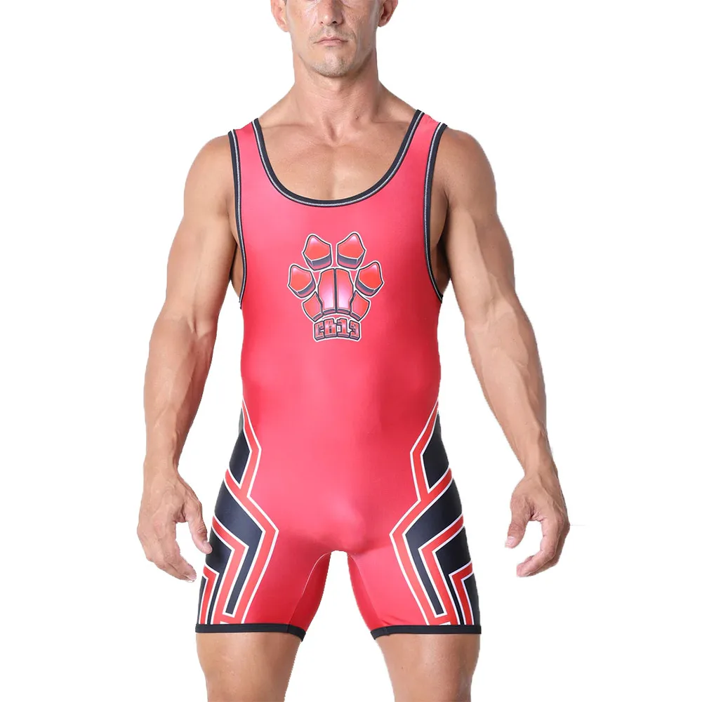 Mono-de-lucha-libre-sin-mangas-ropa-de-Control-de-barriga-para-gimnasio ...