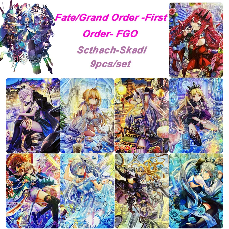 ACG-9pcs-set-Fate-Grand-Order-First-Order-FGO-Anime-collection-card ...