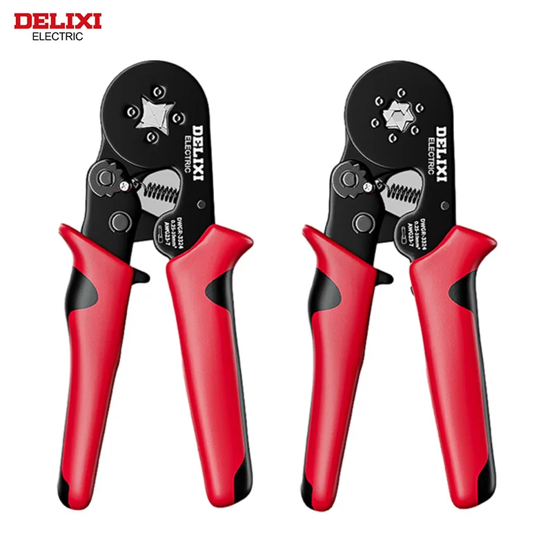 DELIXI-ELECTRIC-Crimping-Plier-Tubular-Terminal-Crimper-Alloy-steel ...