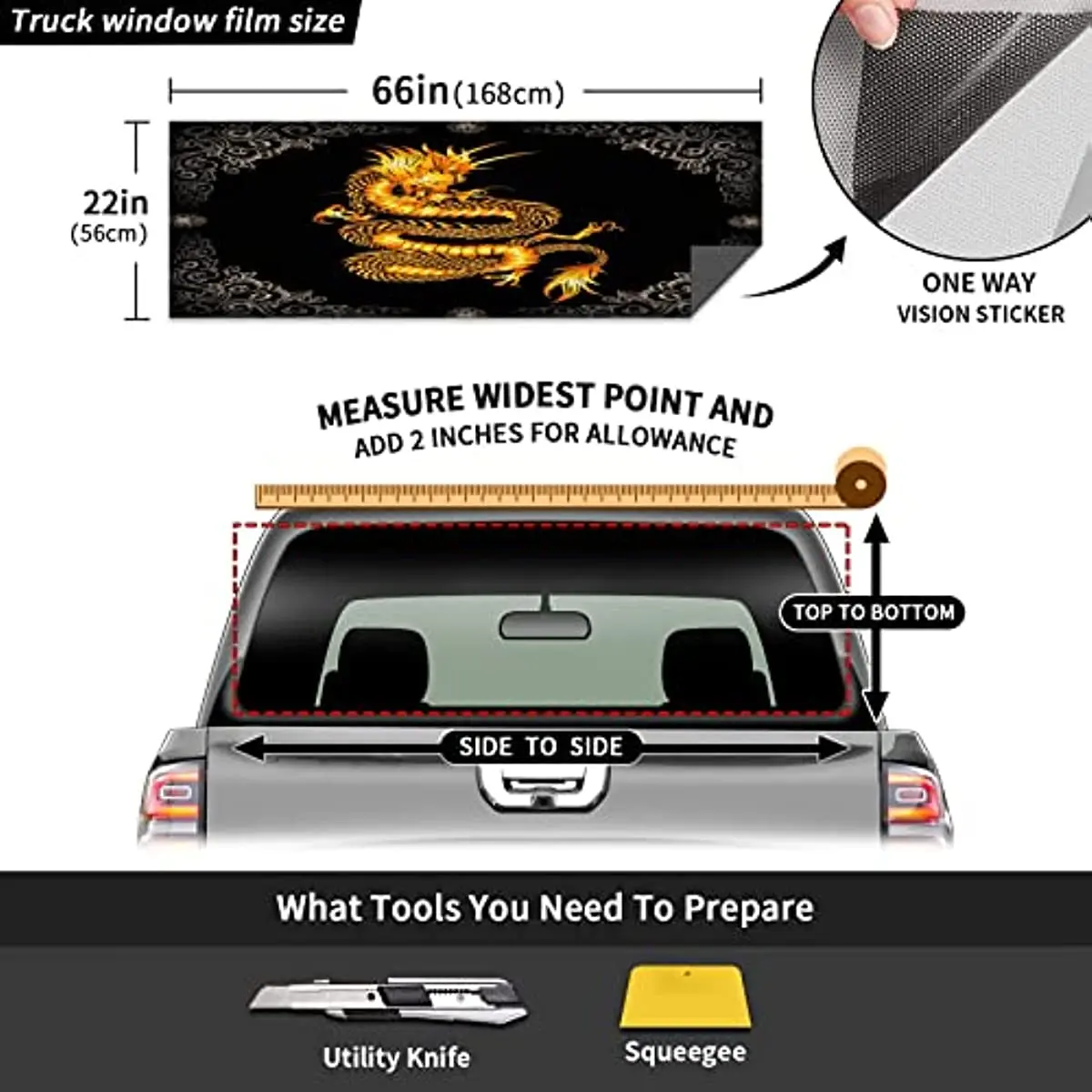 Truck Stickers For Back Window