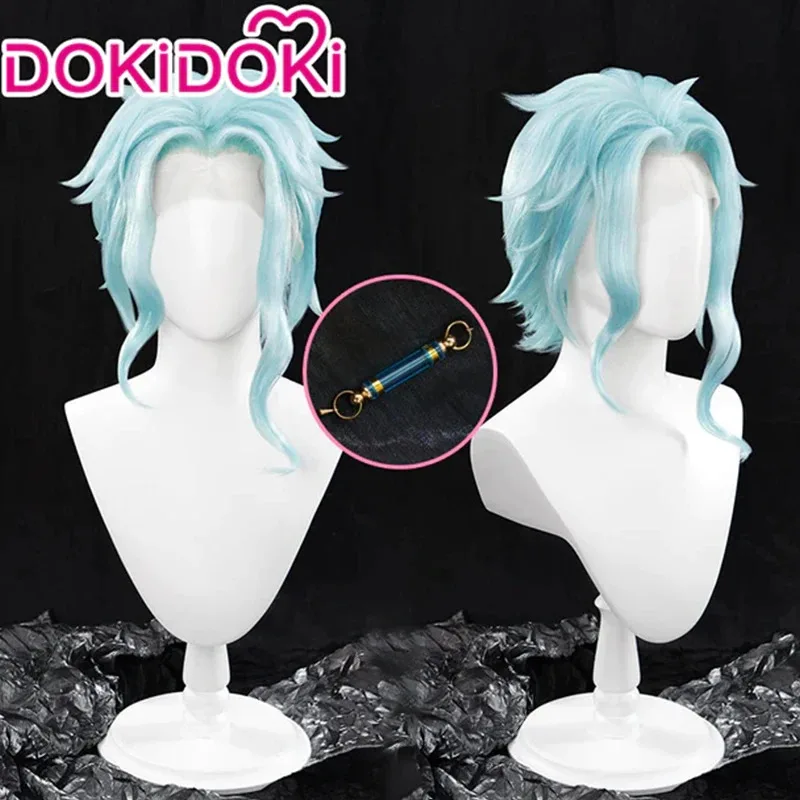 IN STOCK Il Dottore Wig Game Genshin Impact Fatui Harbinger Cosplay Wig ...