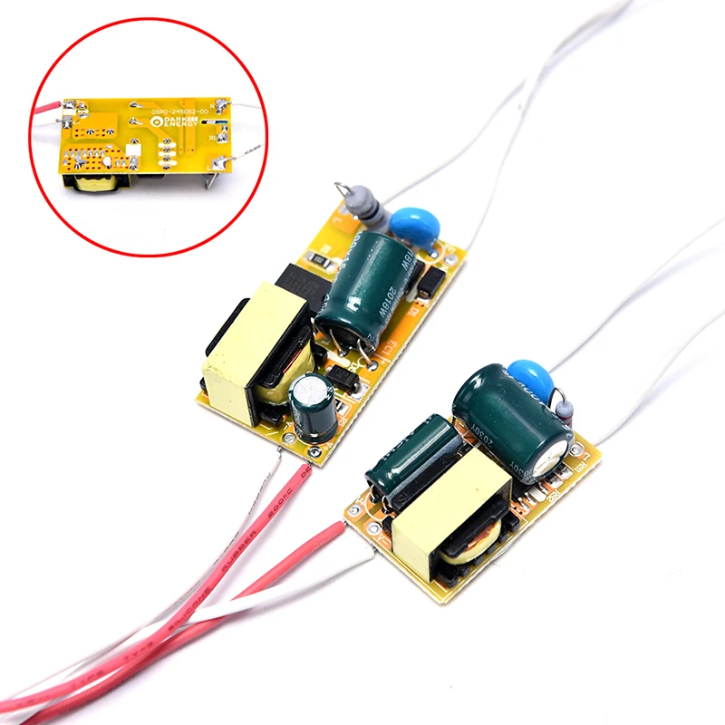 3W 5W 8W 18W 36W LED Light Driver Supply Transformer Radiating Module ...