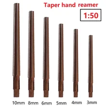 1Pcs Hss Hand Ruimer Machine Snijgereedschap 3/4/5/6/8/10Mm 1:50 ...