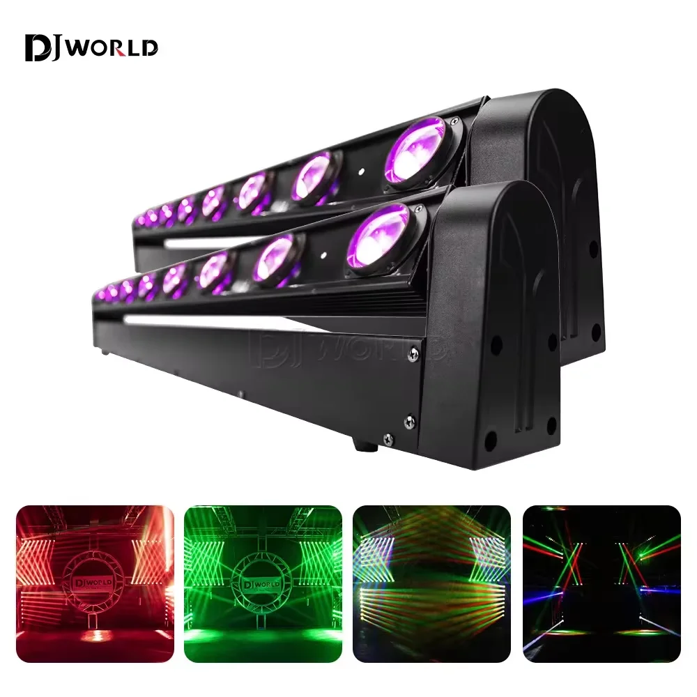 2pcs-8X12W-LED-Beam-Bar-Moving-Head-Light-9-38DMX-Hot-Wheel-Infinite ...