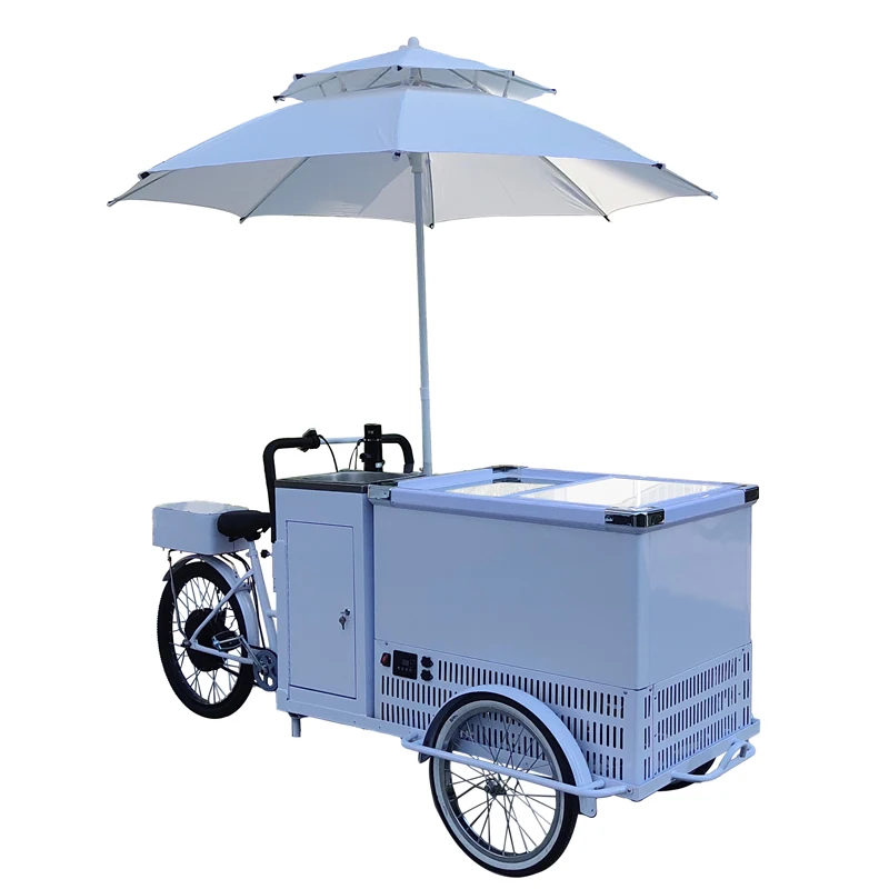 Outdoor-Mobile-Food-Eis-wagen-mit-Gefrier-schrank-batterie-betriebenen ...