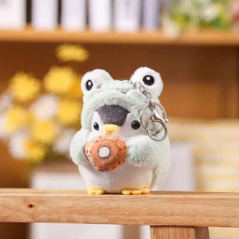 Cute-Penguin-Doll-Keys-Keychain-Plush-Toy-Chaveiros-Recheados-Presentes ...