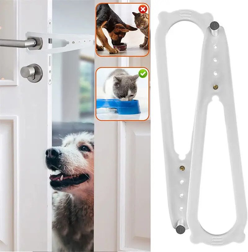 Cat-Door-Holder-Latch-Fast-Flex-Latch-Strap-Cat-Resilient-Door-Lock-Pet ...