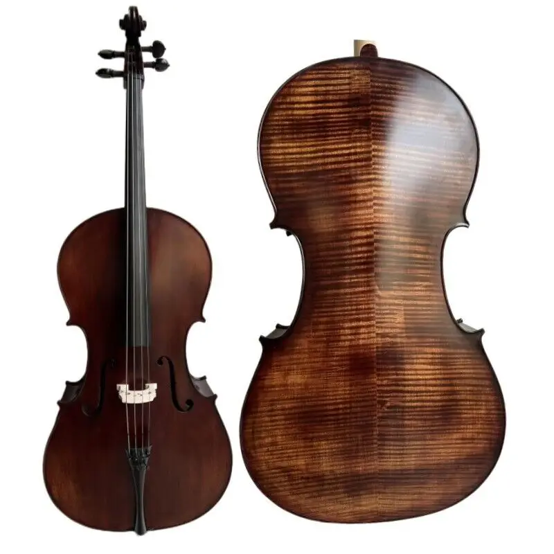 Strad-style-SONG-Professional-Master-Cello-4-4-Slim-body-sweet-tone ...