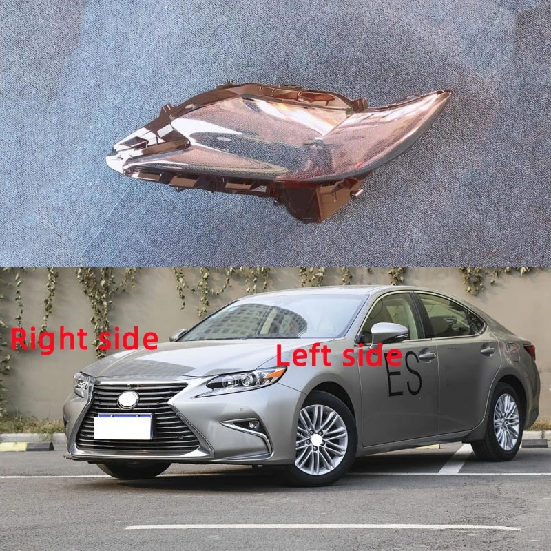 Car Headlight Lens for Lexus ES200 ES250 ES300 2015 2016 2017 Headlamp ...