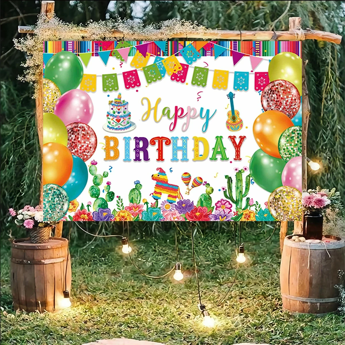 Mexican-Fiesta-Happy-Birthday-Backdrop-Banner-XtraLarge-Mexico-Cinco-De ...