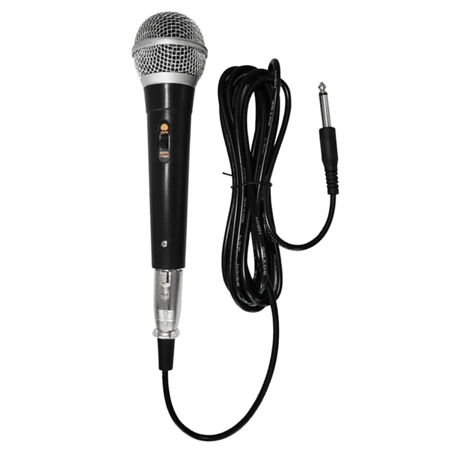 Karaoke Microphone Handheld Professional Wired Dynamic Microphone Clear ...