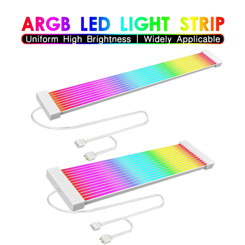 Jumpeak Rgb Led Light Strip Bar Argb Sync Board For Computer Power ...