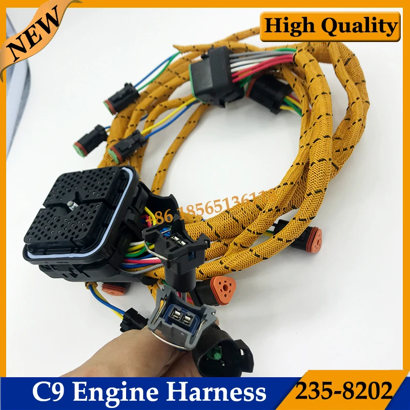 Engine Wiring Harness 235-8202 2358202 For Caterpillar Excavator Parts ...