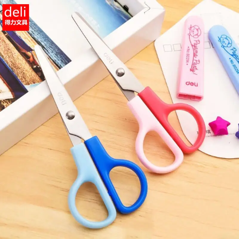 Deli-Mini-Stainless-Steel-Scissors-Student-s-Handmade-Scissors-with ...