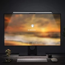 LYMAX LED Desk Lamp Screen Display Hanging Light Eye-caring Wireless ...