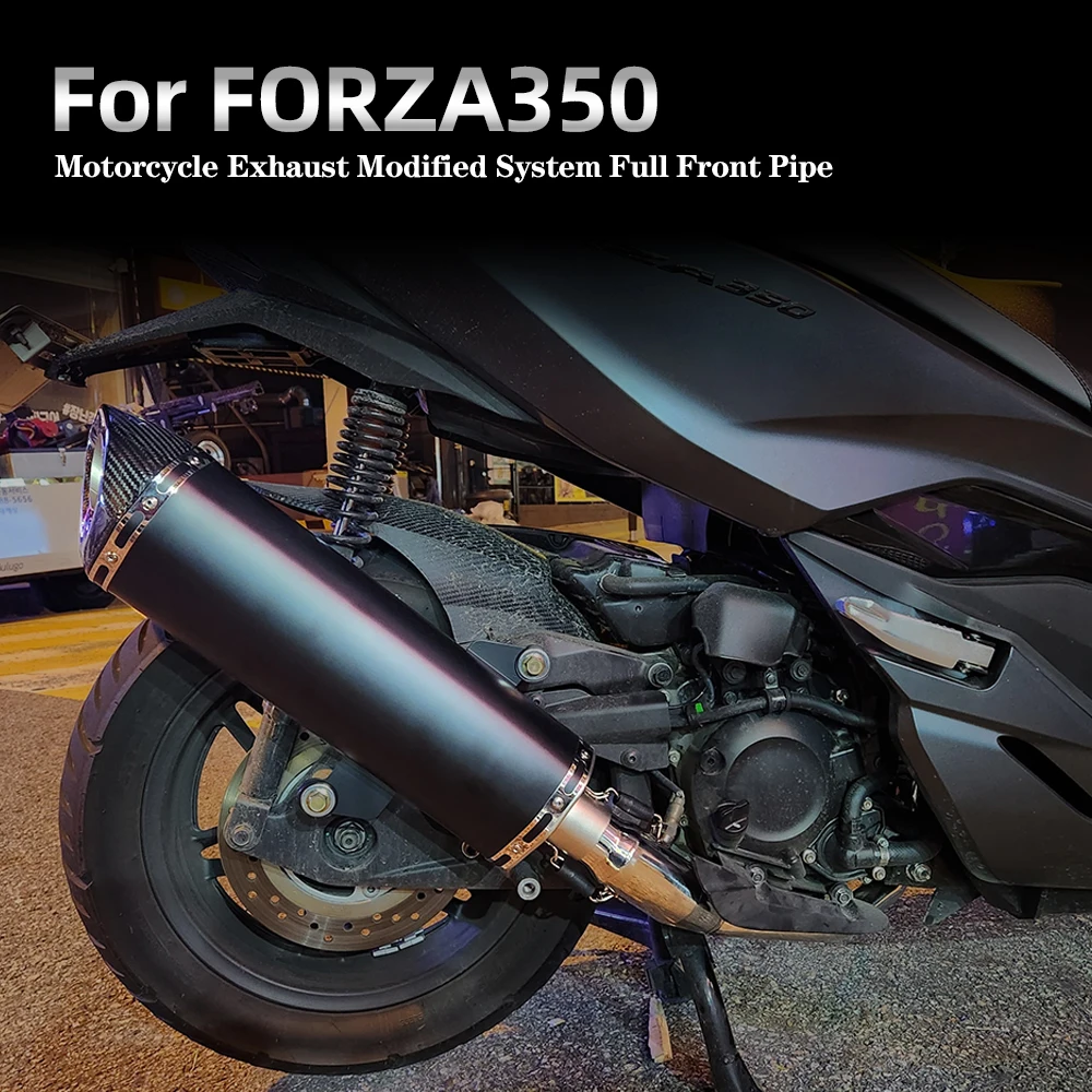 For-FORZA350-FORZA-350-Full-System-Motorcycle-Exhaust-Modified-Escape ...