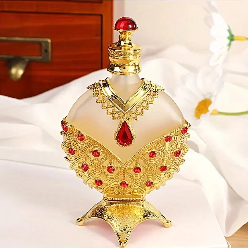 10ml 30ml Empty Arabian Perfume Bottle Gold Concentrated Perfume Oil ...