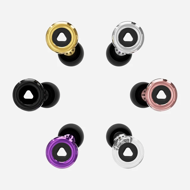 Silicone Ear Plugs Loop Ring Noise Cancelling Silicone Earplugs - 8 ...