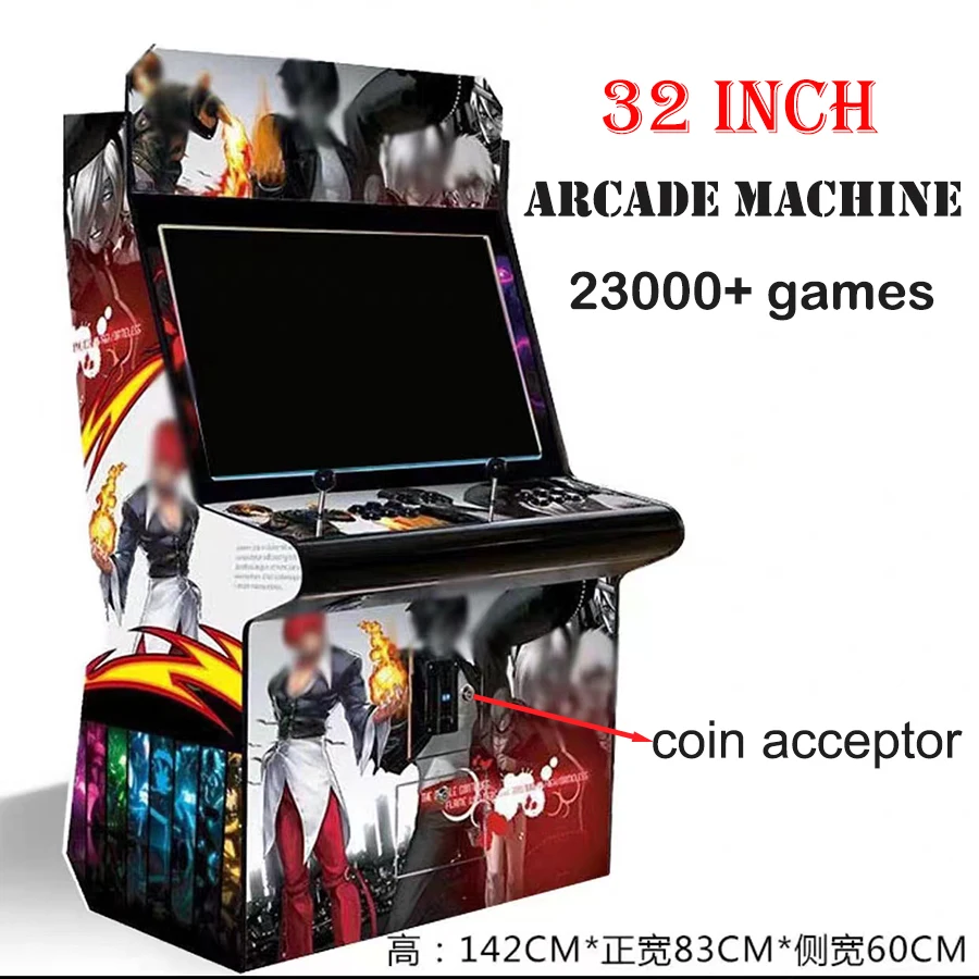 New-32-inch-LCD-Complete-Arcade-Game-Fighting-Games-Machine-23000-in-1 ...